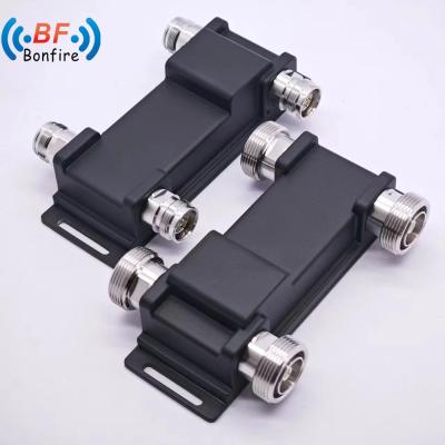 China 2X1 3dB 698-4000MHz Hybrid Coupler Hybrid Combiner DIN Female for Overall Capability for sale