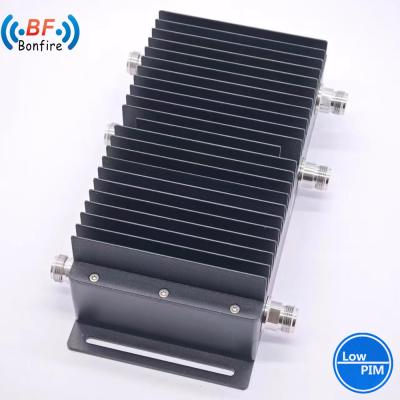 China 4.3-10-F/DIN-F/N-F Interface 698-4000MHz Hybrid Coupler/Combiner 2X2 N Female Low Pim for sale