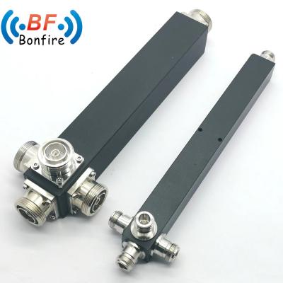 China Capacity 300W 350-3800MHz 2 Way Power Splitter with N Connector Ideal and Projects for sale