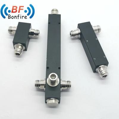 China 500W 350-3800MHz2 Way Power Splitter with 7/16 DIN Female Connector and Customizable for sale