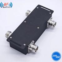 China See Below Data Table 698-4000MHz Black DIN-Female 2X2 Hybrid Coupler/Hybrid Combiner for sale