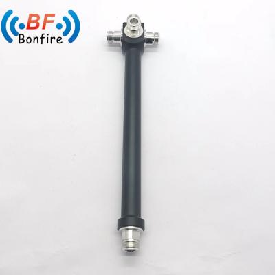 China Customized 350-3800MHz 3 Way Power Splitter with 4.3/10 Connector GFQ-XXXXXX in Grey for sale