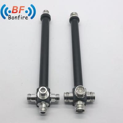 China Indoor/Outdoor IP65 300W 350-3800MHz 3 Way Power Splitter with 4.3/10 Female Connector for sale
