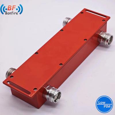 China Compact 698-4000MHz 3dB Hybrid Coupler 2 in 2 out Hybrid Combiner for In-Building DAS for sale