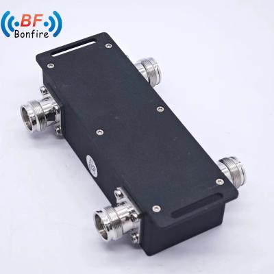 China Customized DQ-XXXXXX VHF Hybrid Coupler Hybrid Combiner 698-4000MHz 2X2 3dB Low Pim RF for sale