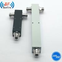 China 698-4000MHz 300 N Female Type Connector 2 Way Round Cavity RF Power Splitter in Grey for sale