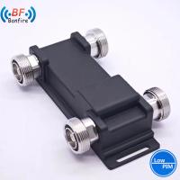 China 698-4000MHz 3dB 2X1 Hybrid Coupler Low Pim 2 in 1 out Hybrid Combiner 4.3-10 Female for sale