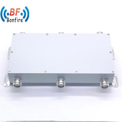 China 698-4000MHz 3 in 3 out 3X3 3 3 RF Low Pim Hybrid Coupler Hybrid Combiner for Signal for sale
