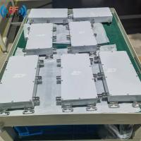 China Red 698-4000MHz 3X3 3in 3out 300W 155pim RF Hybrid Coupler Hybrid Combiner for Das Ibs for sale