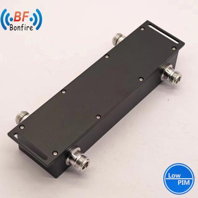 China 4.3-10-F/DIN-F/N-F Interface VHF 698-4000MHz 2 in 1 out Hybrid Combiner or Hybrid Coupler for sale