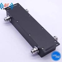 China 2 in 2 out Low Pim RF Hybrid Combiner 698-4000MHz N Female Connector 50W Input Power for sale