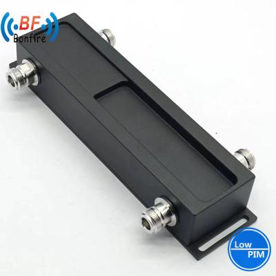 China 2 in 2 out RF Hybrid Combiner 698-4000MHz N Female Connector Package Gross Weight 0.780kg for sale