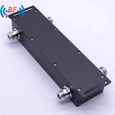 China Professional 2 in 2 out Hybrid Coupler 698-4000MHz N Female Connector 50W Input Power for sale