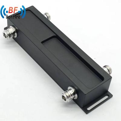 China 698-4000MHz RF Hybrid Coupler 2X2 Hybrid Combiner N /4.3-10 /DIN Connector for Ibs/Das for sale