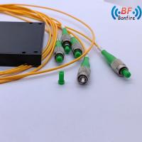 China 1*4 Single Mode PLC Splitter 0.500kg with Package Size 25.00cm * 20.00cm * 10.00cm for sale