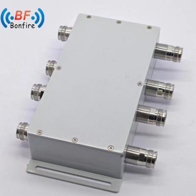 China 4*4 4 in 4 out Hybrid Combiner Coupler N 4.3-10 7/16 DIN Female for Ibs Das 617-3800MHz for sale