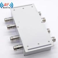 China 500W 4*4 6dB Hybrid Coupler Hybrid Combiner 4 in 4 out N 4.3-10 DIN Connector with 1 for sale