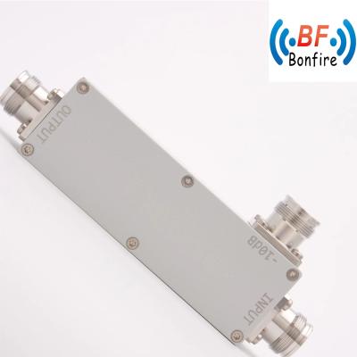 China 617-4000MHz 10dB 20dB 30dB RF Directional Coupler 4.3-10-F for Indoor/Outdoor IP65 for sale