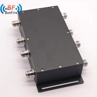 China Customized RF 698-4000MHz 100W 4X4 out Hybrid Combiner with Low Pim -155dbc in Red for sale