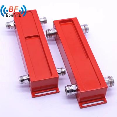 China 698-4000MHz 200W Low Pim -160dbc 2X2 out RF Hybrid Coupler Combiner for Communication for sale