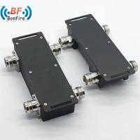 China 698-4000MHz 200W Low Pim -160dbc 2X2 out RF Hybrid Coupler Combiner for Communication for sale