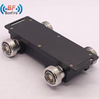 China 300W Low Pim 4 in 2 out Hybrid Coupler RF Hybrid Combiner with 4.3-10-F/N-F Interface for sale