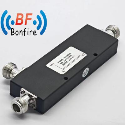 China Broadband 698 3800MHz Directional Coupler for Television Signal Red Customized Design for sale