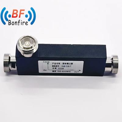 China 10dB N Female Flange Panel Directional Cavity Coupler for High Frequency Applications for sale
