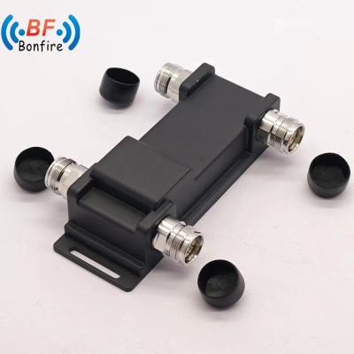 China 5g 2 in 2 out 698-4000MHz Hybrid Combiner Matrix Coupler with 4.3/10 Female DAS Manufacture for sale