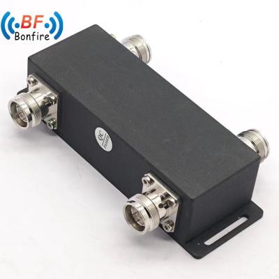 China DQ-XXXXX Low Pim -155dbc 300W 698-4000MHz 2*2 Hybrid Coupler Combiner with 4.3-10 Female for sale