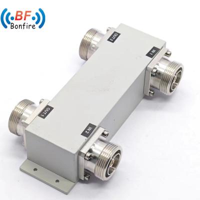China High Isolation 50W 617-3800MHz N-Female 2 in 2 out 3dB Hybrid Coupler Combiner for DQ-XXXXX for sale