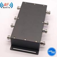 China 100W 617-3800MHz DIN-Female 4 in 4 out 7dB Hybrid Coupler Combiner for Ibs Project for sale