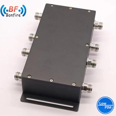 China 100W 617-3800MHz DIN-Female 4 in 4 out 7dB Hybrid Coupler Combiner for Ibs Project for sale