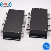 China 100W 617-3800MHz DIN-Female 4 in 4 out 7dB Hybrid Coupler Combiner for Ibs Project for sale