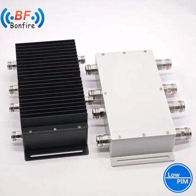 China Grey DQ-XXXXX 4 in 4 out Hybrid Combiner with Customized Parameters 617-3800MHz -161dbc for sale
