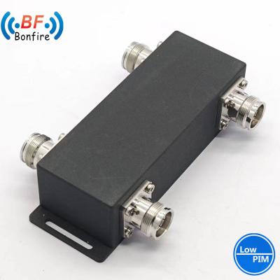 China Indoor/Outdoor IP65 2X2 RF Hybrid Coupler Combiner 617-3800MHz -160dbc NF with Low Pim for sale