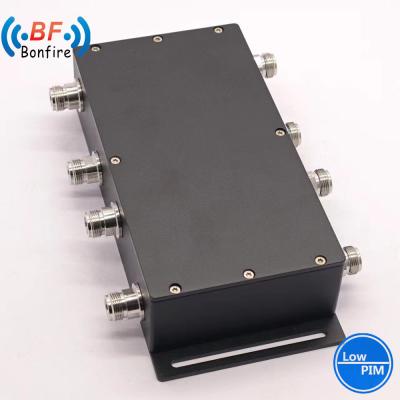 China DQ-XXXXX 5g 4 in 4 out 617-3800MHz N Type Antenna Combiners Input 4 Port Output 2 Port for sale