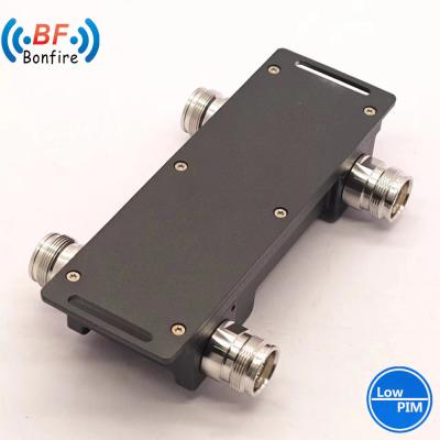 China 5g 2 in 2 out 617-3800MHz N Type RF Hybrid Combiner 2X2 Grey/Red/Black/Customized for sale