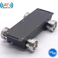 China 5g 2 in 2 out 617-3800MHz N Type RF Hybrid Combiner 2X2 Grey/Red/Black/Customized for sale