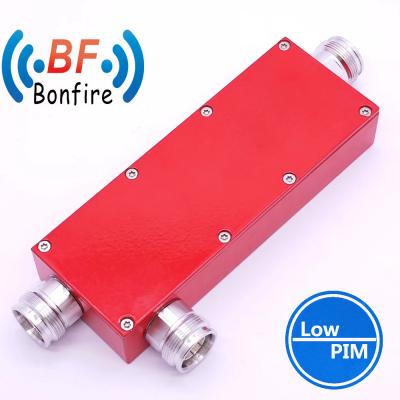 China 698MHz-3800MHz Frequency Range 300W 0.44dB Low Insertion Loss Cavity Directional Coupler for sale