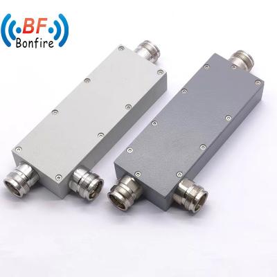China 10dB 698MHz-3800MHz Cavity Directional Coupler with Low Insertion Loss and 300W Coupling Degree for sale