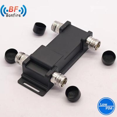 China 4.3-10-F/DIN-F/N-F Interface UHF 698-3800MHz 2 Way RF Hybrid Combiner/Hybrid Coupler for sale