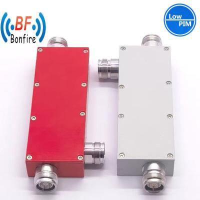China Red N Female Type 380-2700MHz Wideband RF Directional Coupler 7dB Coupling Customized for sale