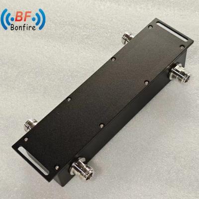 China 500W Low Pim 2 In2 out RF Hybrid Combiner 2X2 Hybrid Coupler N 4.3-10 DIN Connector for sale