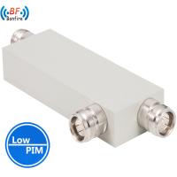China 698-4000MHz Low Pim -160dbc IP65 N Female Directional Coupler Interface N-F Grey/Red for sale