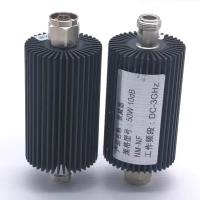 China 50W Coaxial Attenuator RF Attenuator DC-3800MHz Grey for Project Delivery Capability for sale