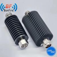 China Grey 100W DC-3800MHz 3/6/10/15dB RF Fixed Attenuator with DIN-N/F Type Customized Color for sale