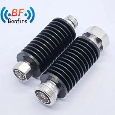 China Grey DC-3800MHz RF Coaxial Attenuator 40dB N Type Male to Female 10W Low Pim Attenuator for sale