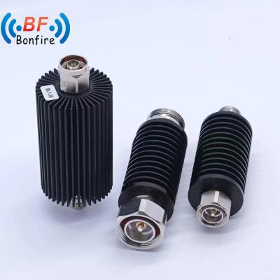 China DC-3800MHz Step Attenuator N-M to N-F Coaxial Fixed 100W RF Microwave Power Attenuator for sale