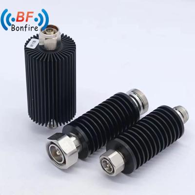 China 200W Adjustable Attenuator Variable Attenuator Low Pim RF Coaxial Attenuator Grey/Red for sale
